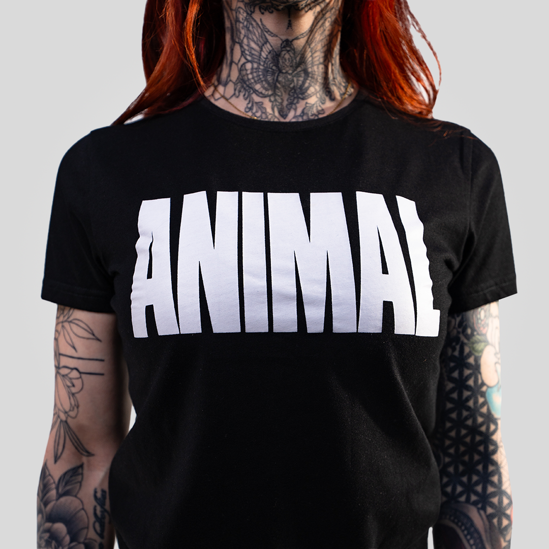 Animal Women's Iconic Tee Black & White – Animal Pak