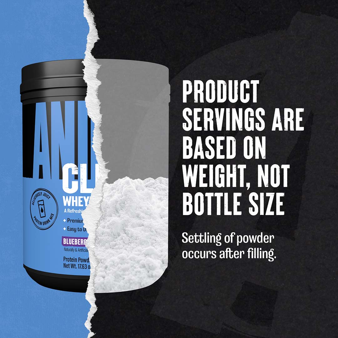 Animal Clear Whey Isolate Protein Powder: Protein Supplements – Animal Pak