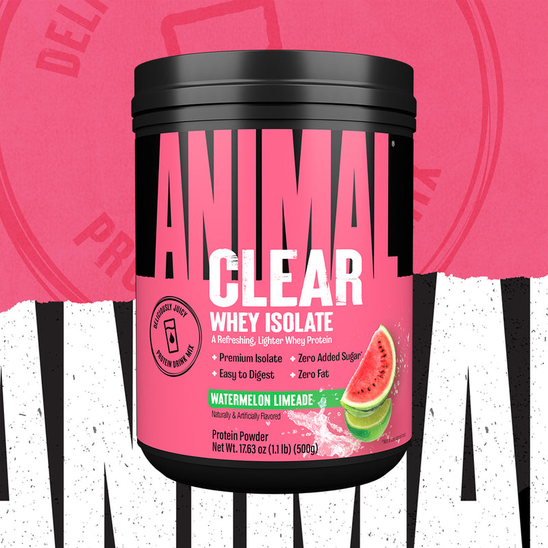 Animal Clear Whey Isolate Protein Powder: Protein Supplements – Animal Pak