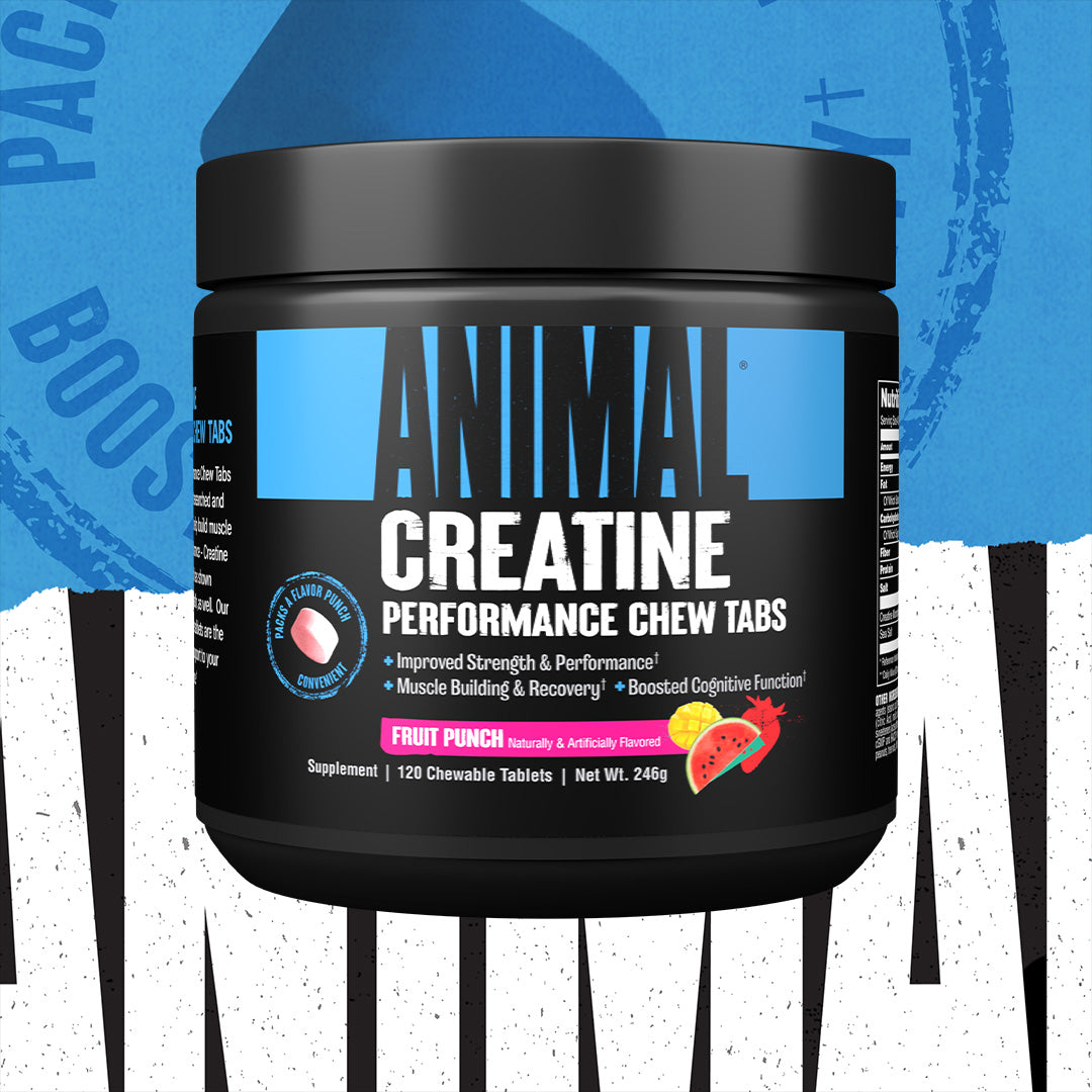 Animal Creatine Chews: Chewable Creatine Tablets – Animal Pak