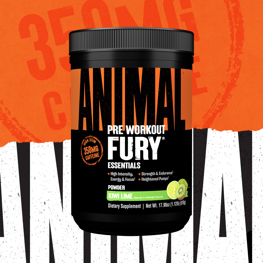 Animal Fury: Pre-Workout Powder Supplements for Energy – Animal Pak