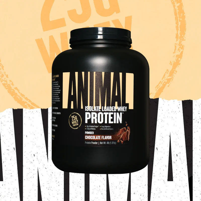 Animal Whey Protein Isolate Powder: Protein Supplements – Animal Pak