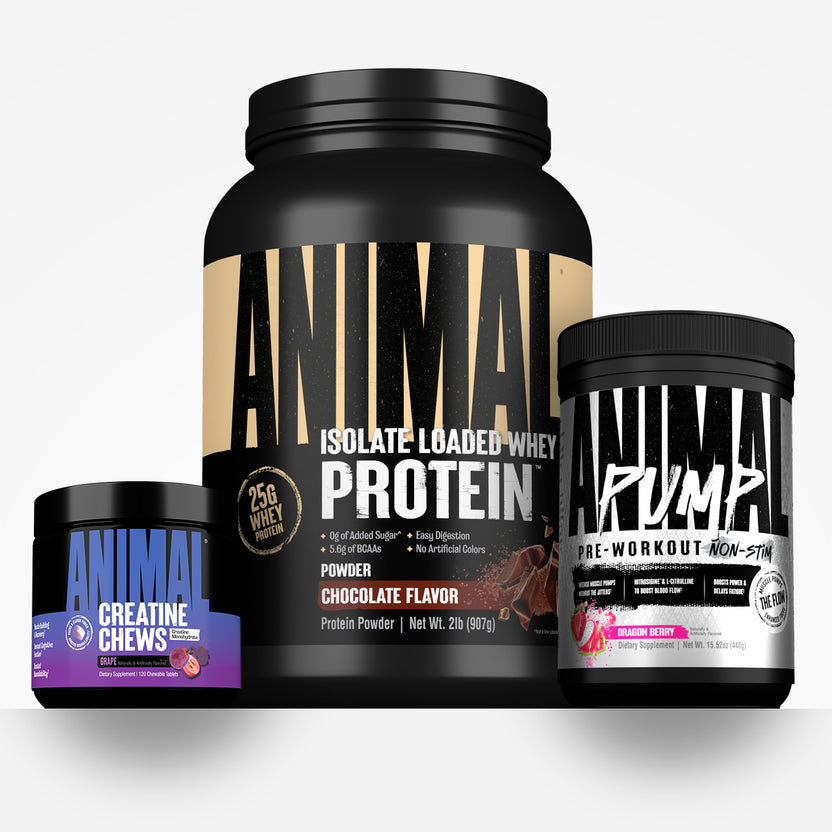 Workout Supplements For Those Who Are Built, Not Born | Animal Pak
