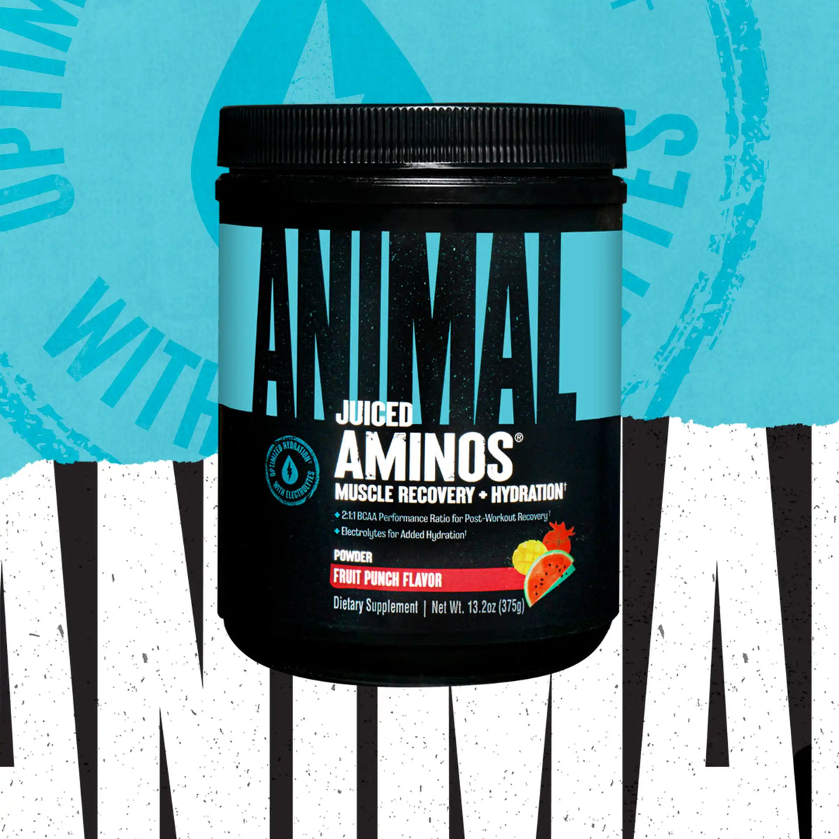 Animal Juiced Aminos Powder: BCAA EAA Supplements – Animal Pak