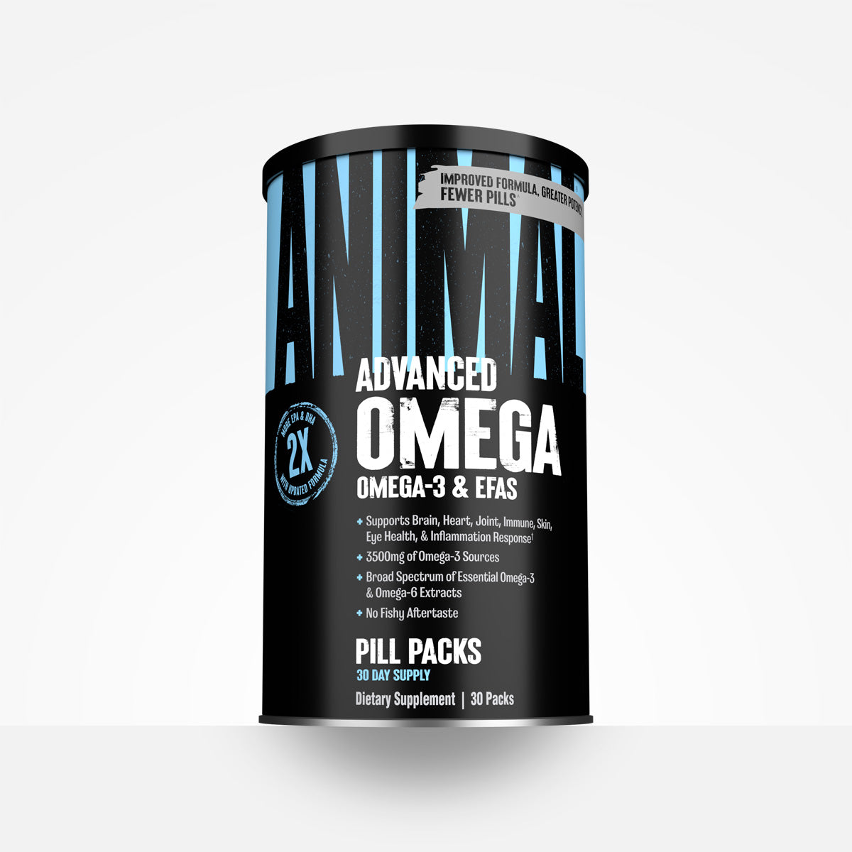 Animal Omega: Essential EFA Omega 3 & 6 Supplement Stack & Animal Pak