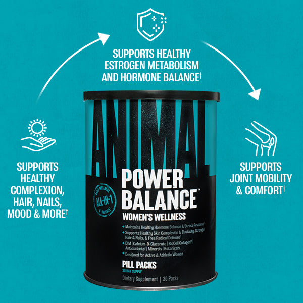 Animal Power Balance: Workout Supplements for Women – Animal Pak
