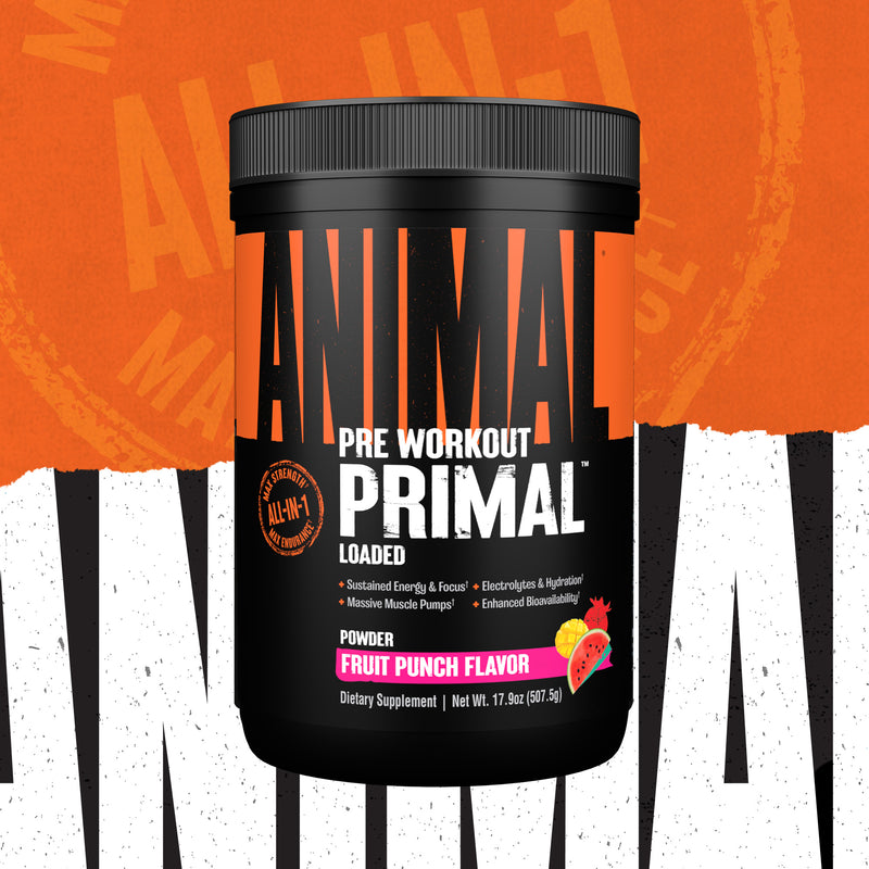 Animal Primal Preworkout Powder: Pre-Workout Supplements for Energy ...