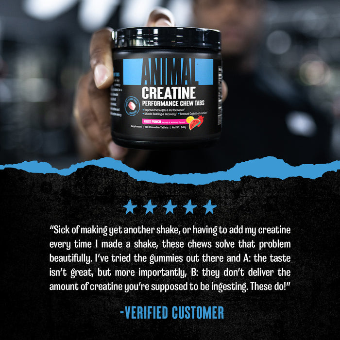 Animal Creatine Chews: Chewable Creatine Tablets – Animal Pak