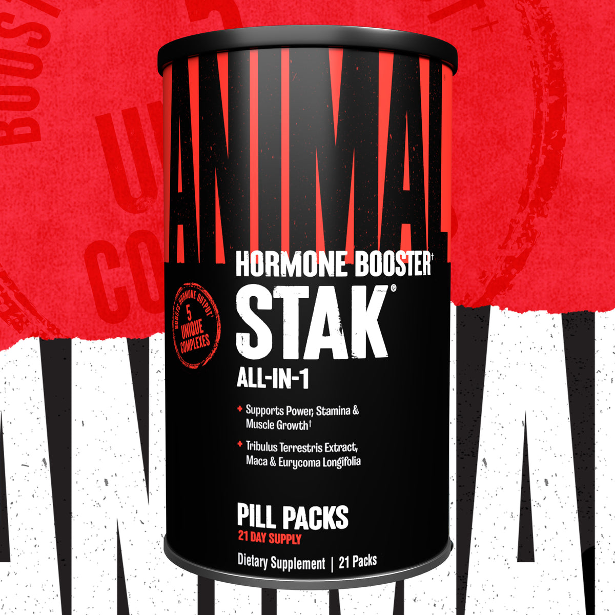 Animal Stak Pill Packs: Testosterone Booster Anabolic Supplements ...