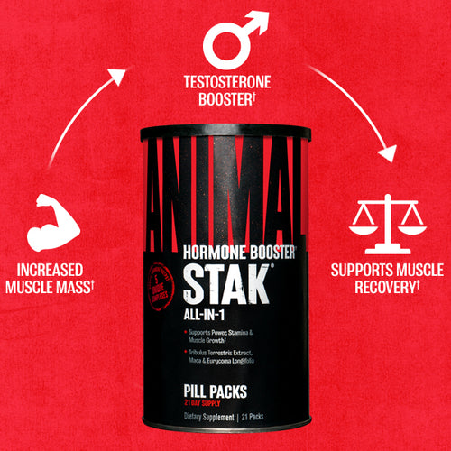 Animal Stak Pill Packs: Testosterone Booster Anabolic Supplements ...