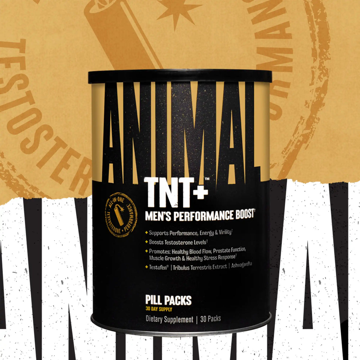 Animal TNT+ Testosterone Booster: Muscle Building Supplements for Men ...