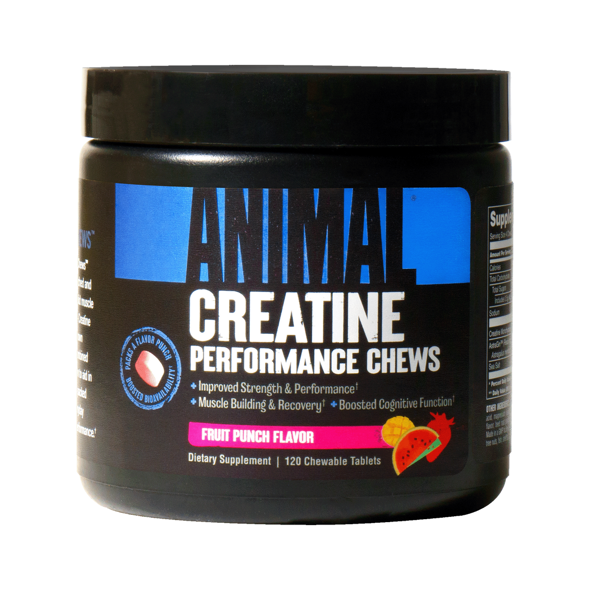 Animal Creatine Chews: Chewable Creatine Tablets – Animal Pak
